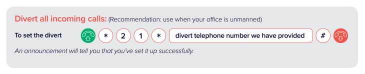 How to Set up a Call Diversion for a BT Landline